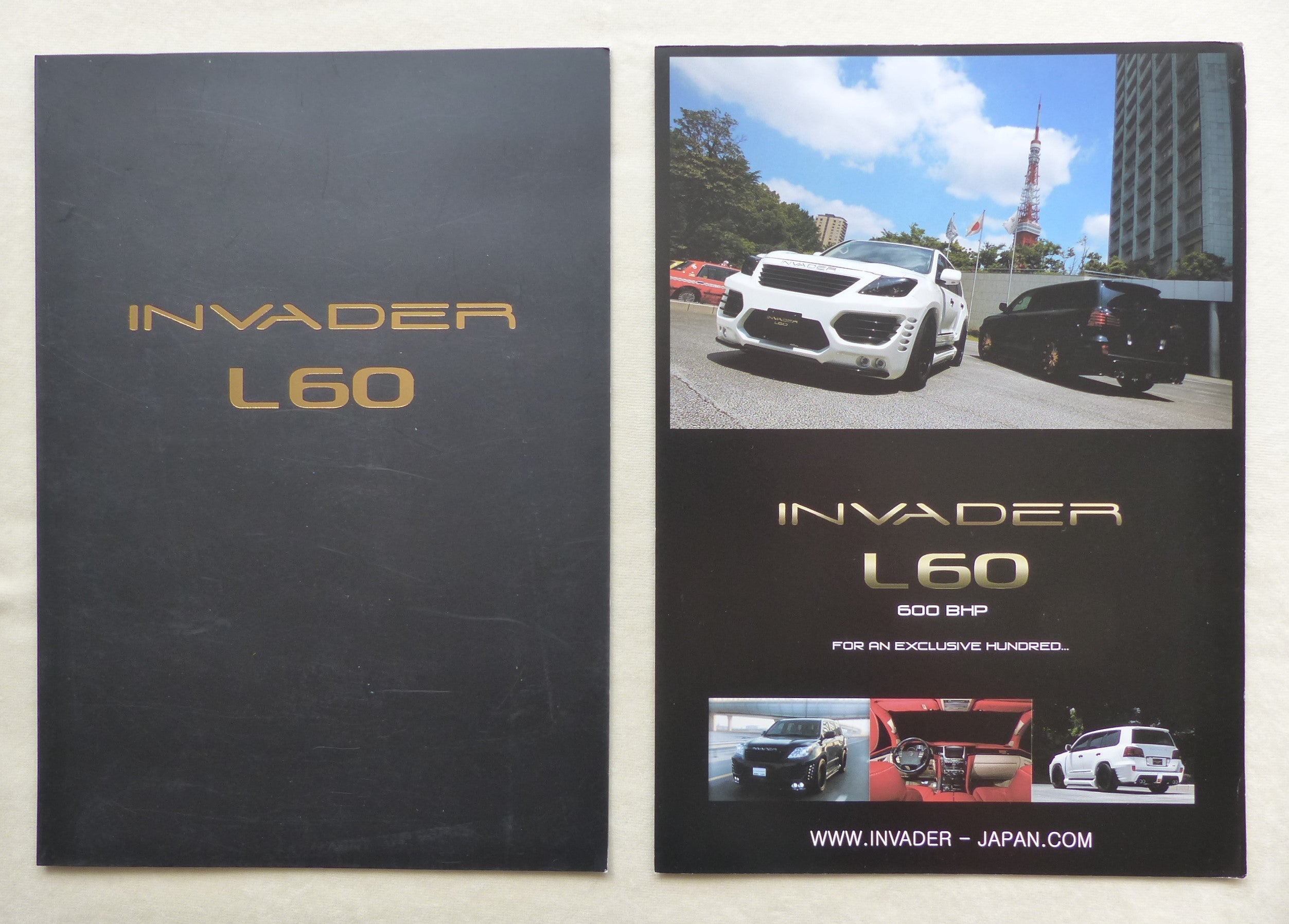 Invader L60 Lexus LX 570 Tuning 600 PS - Prospekt Brochure 2011 Japan ...