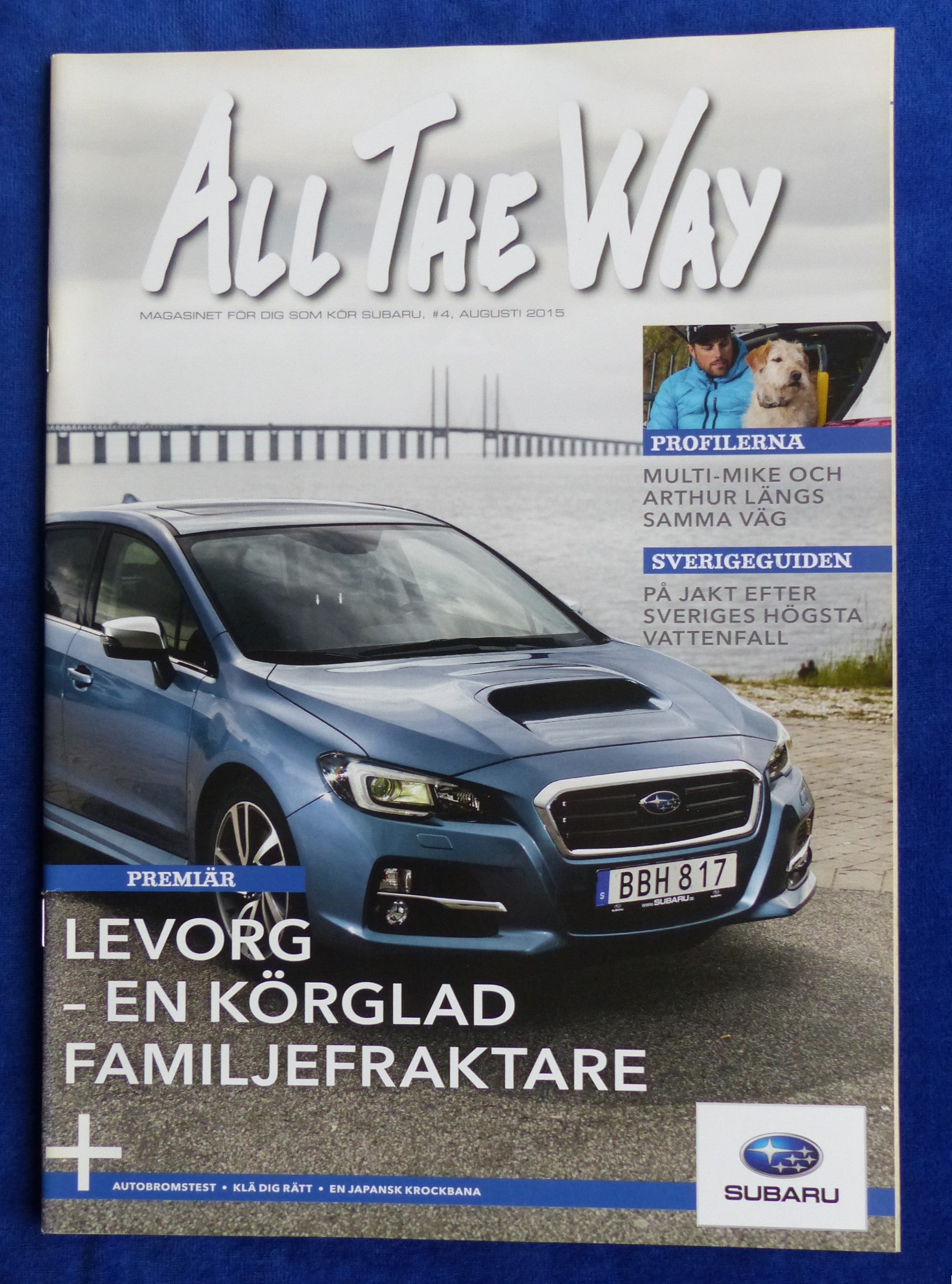 Subaru All the Way 4 Magazin August 2015 Schweden - Levorg Outback Leg ...