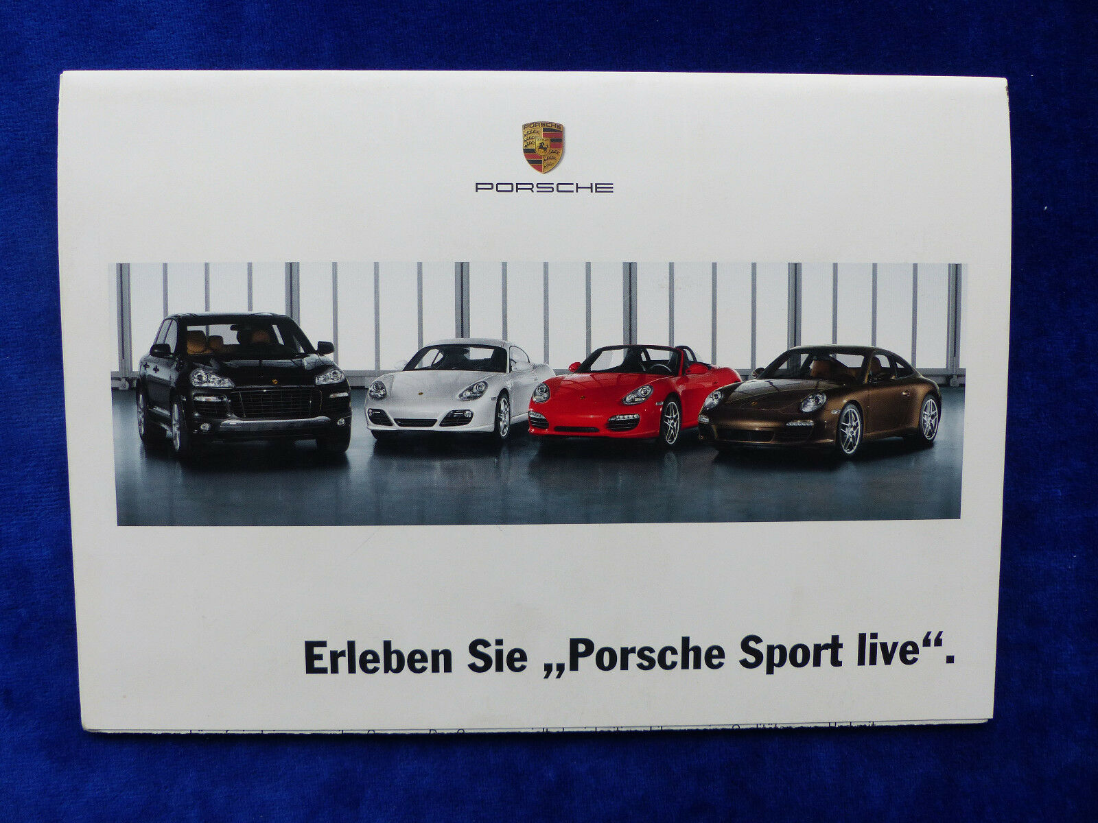 Porsche Zentrum Hamburg - Angebote 911 Cayenne GTS - Prospekt Brochure ...
