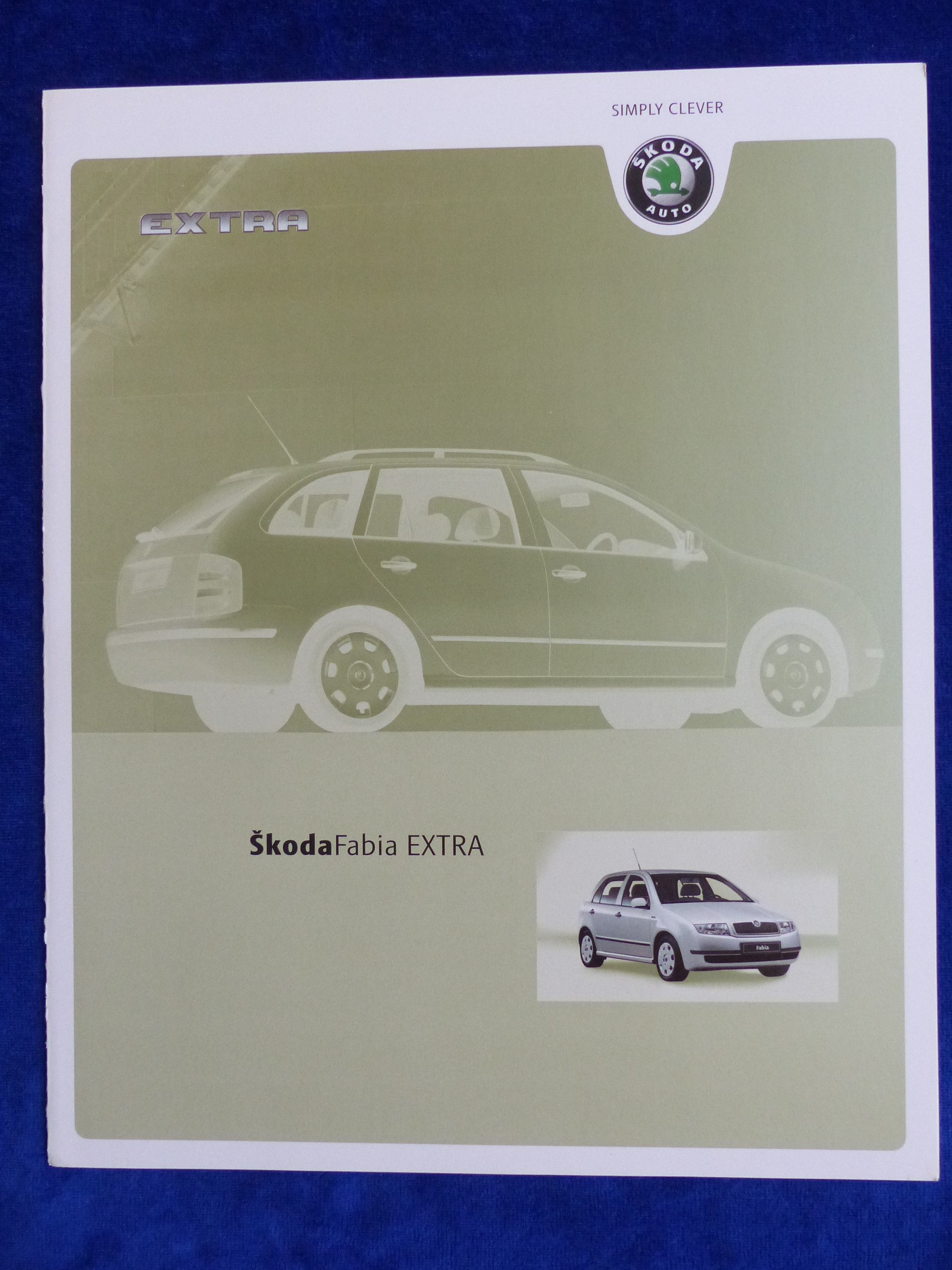 Skoda Fabia Extra Sondermodell MJ 2004 - Prospekt Preisliste Brochure ...