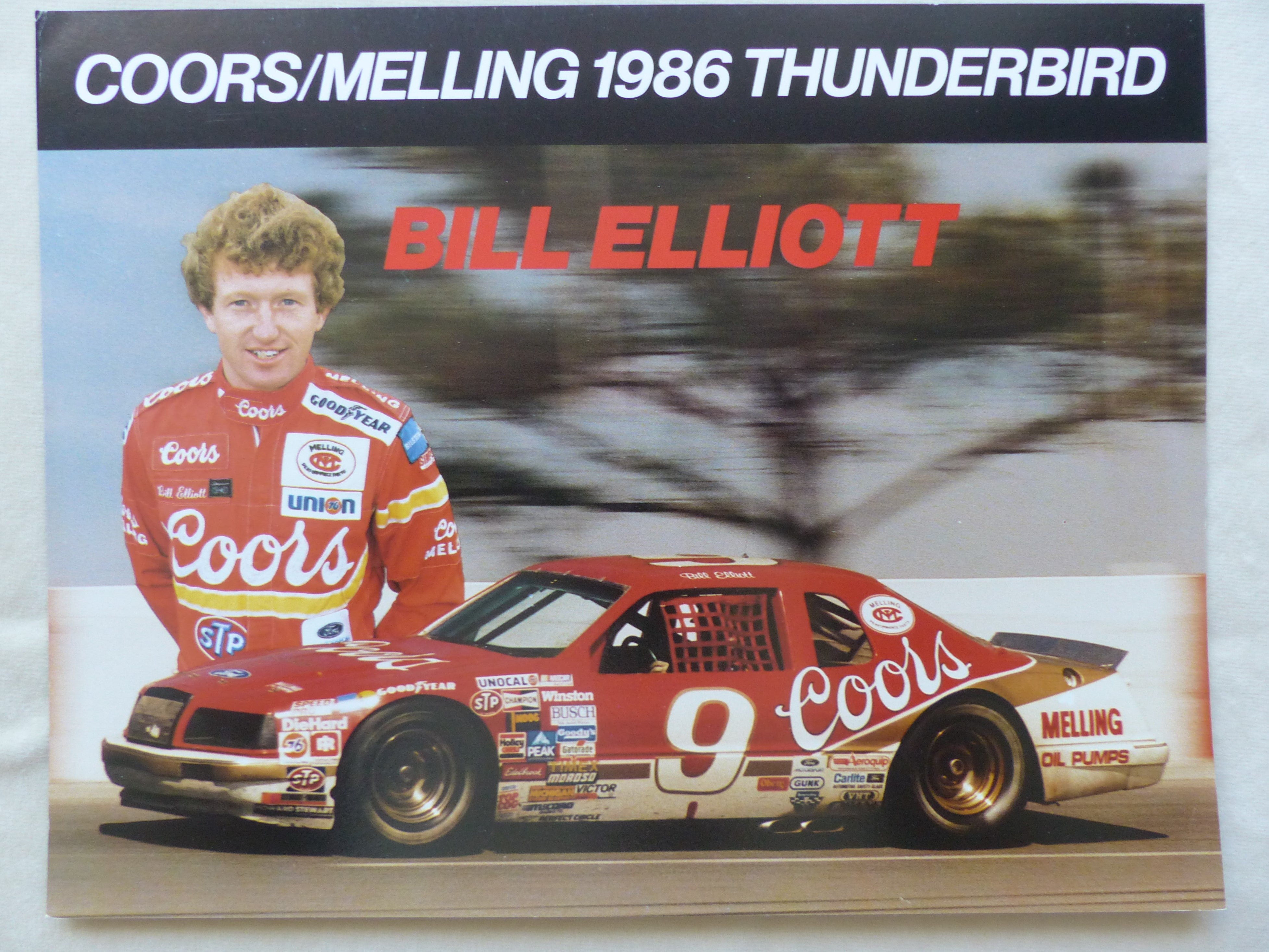 Ford Thunderbird 1986 Bill Elliott NASCAR Coors / Melling - US-Prospek ...