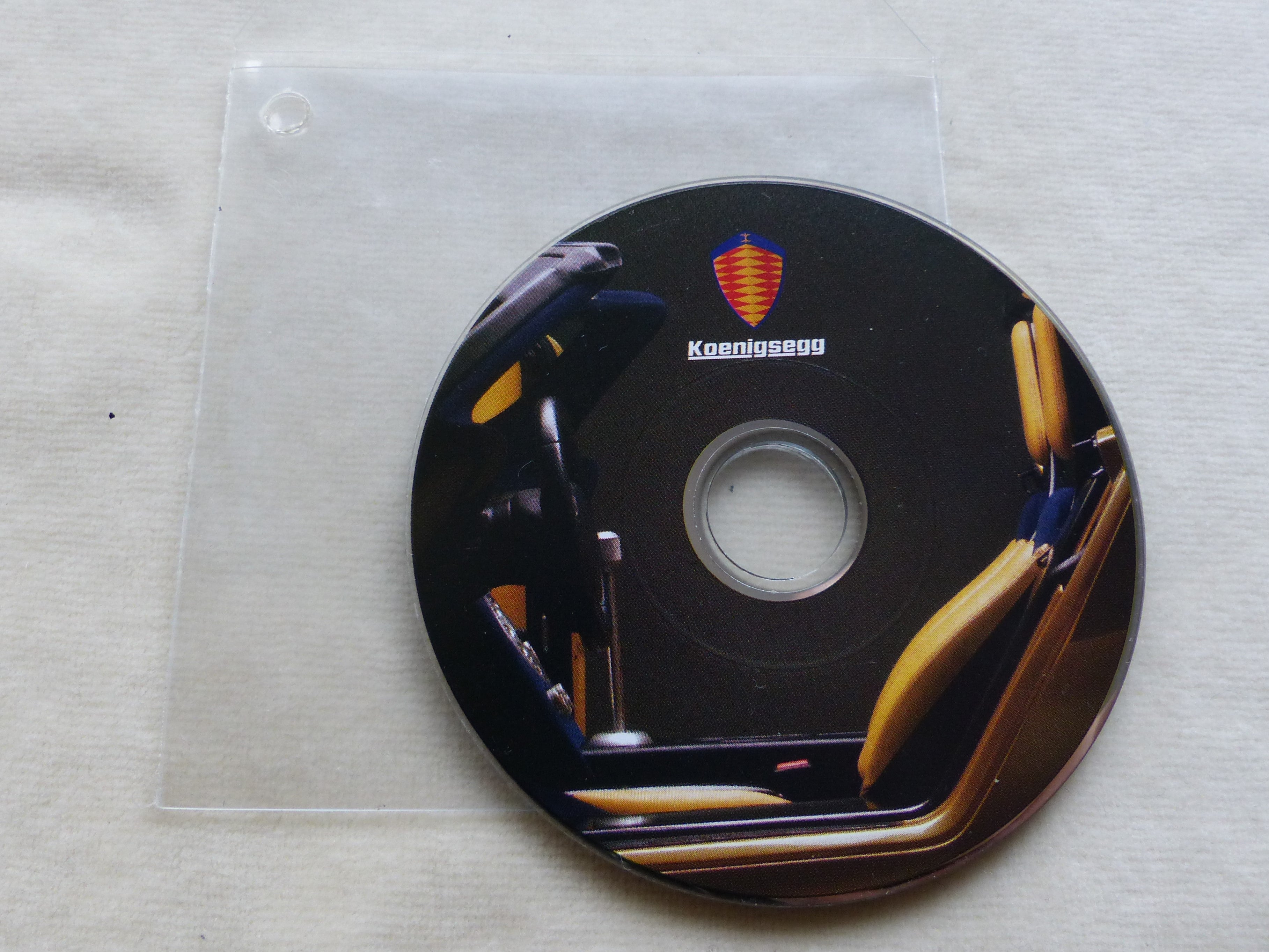 Koenigsegg CCR Supersportwagen - Original Multimedia CD-ROM Presskit 2 ...