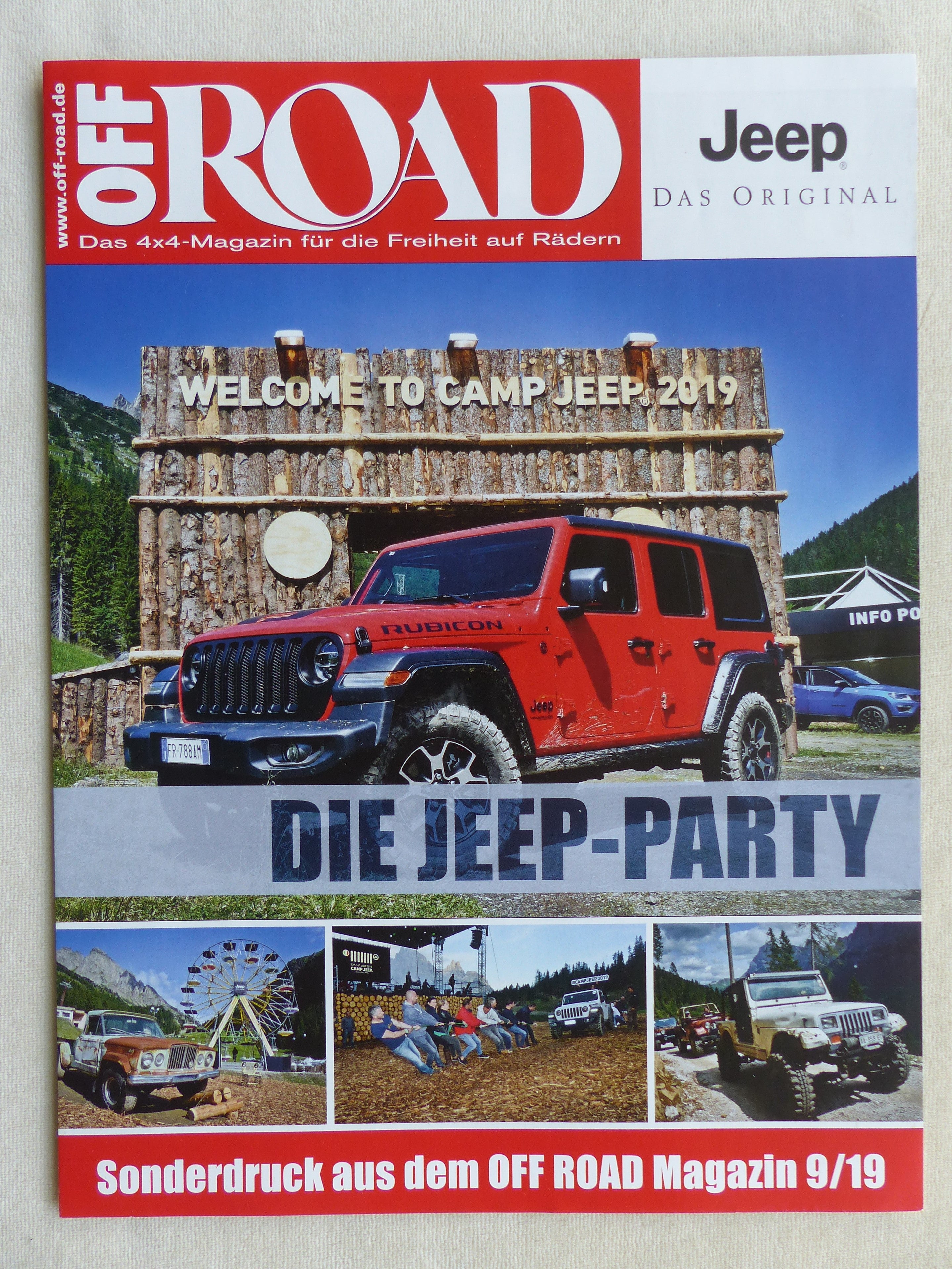 Jeep Renegade Pick-up Gladiator Cherokee - Sonderdruck Off Road Magazi ...