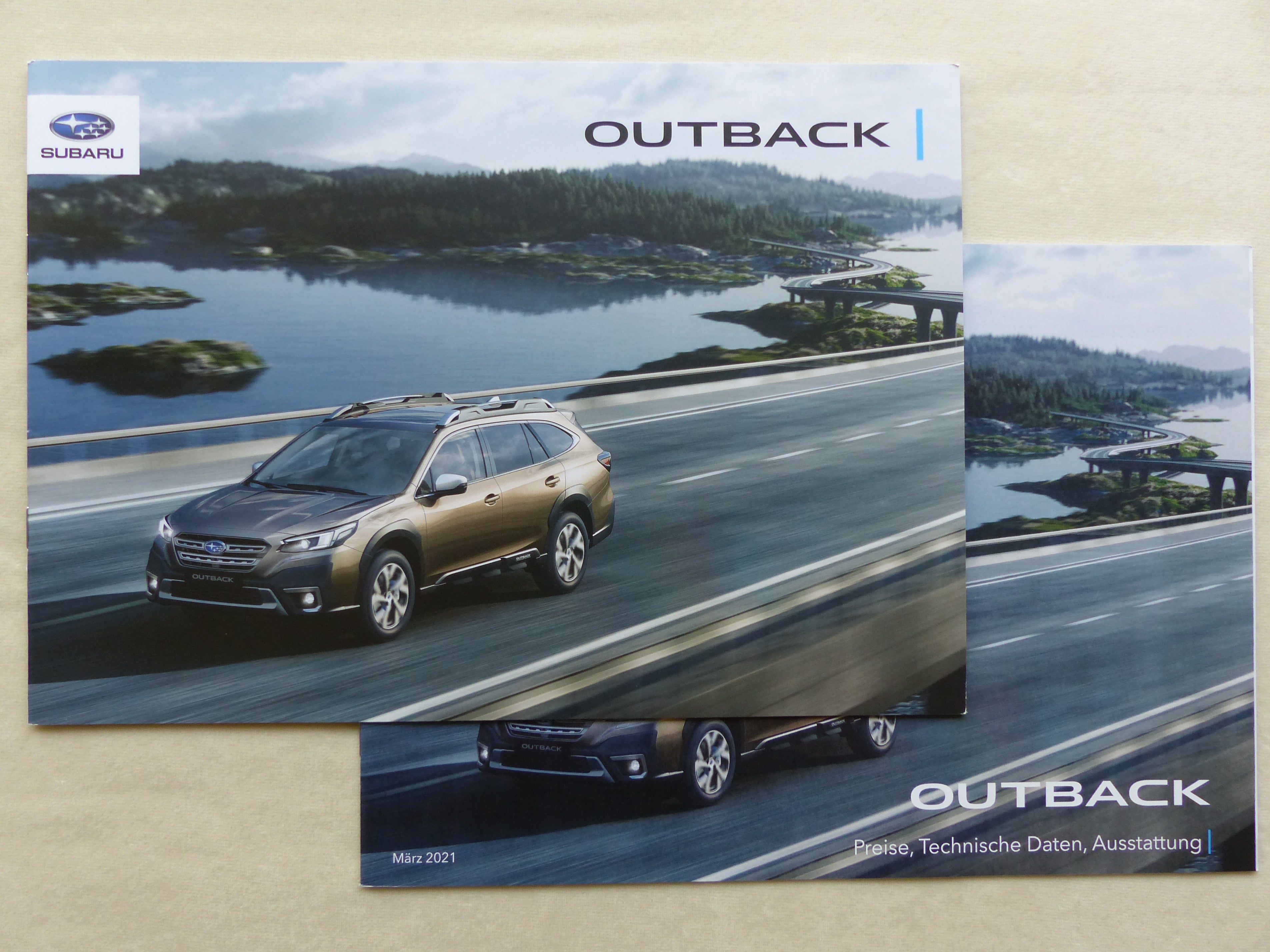Subaru Outback MJ 2021 - Prospekt Brochure + Preisliste 03.2021 – car ...