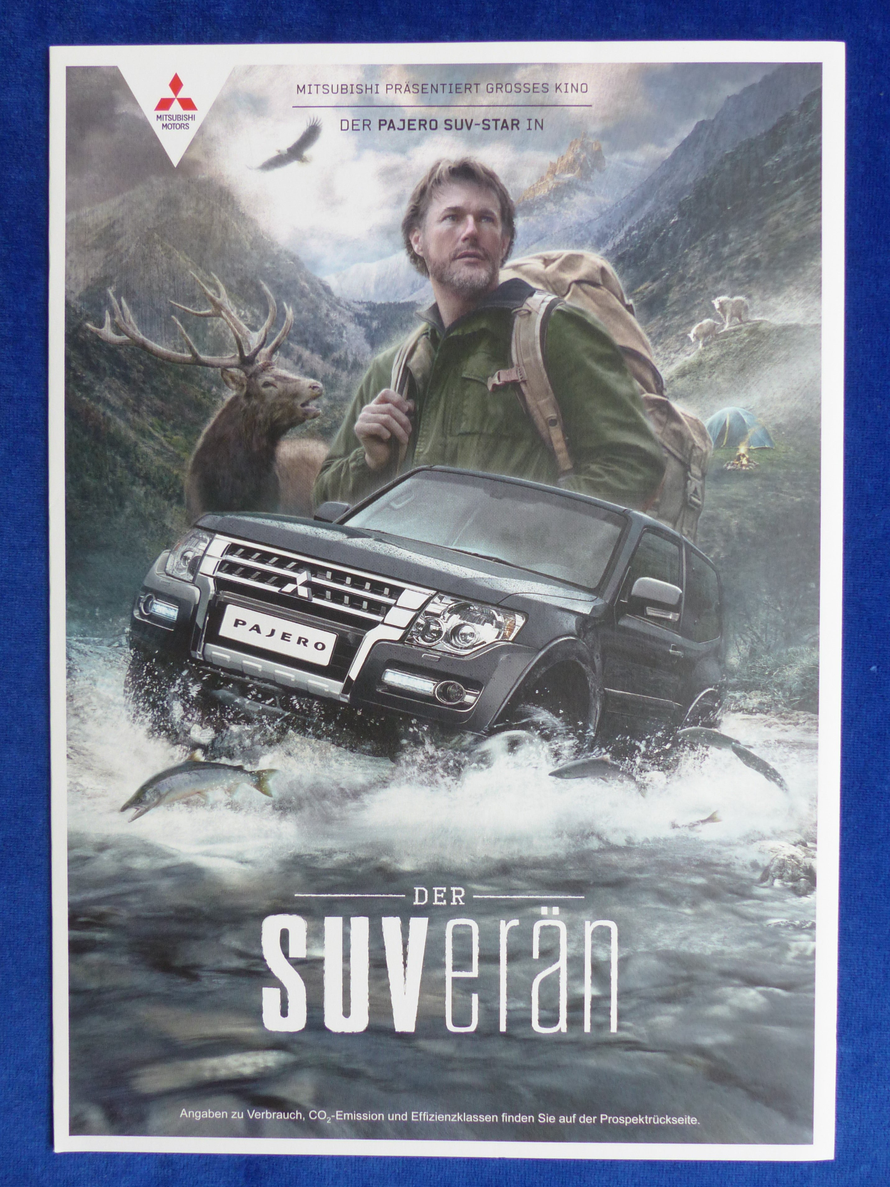 Mitsubishi Pajero SUV-Star Der Suverän MJ 2016 - Prospekt Brochure 03 ...