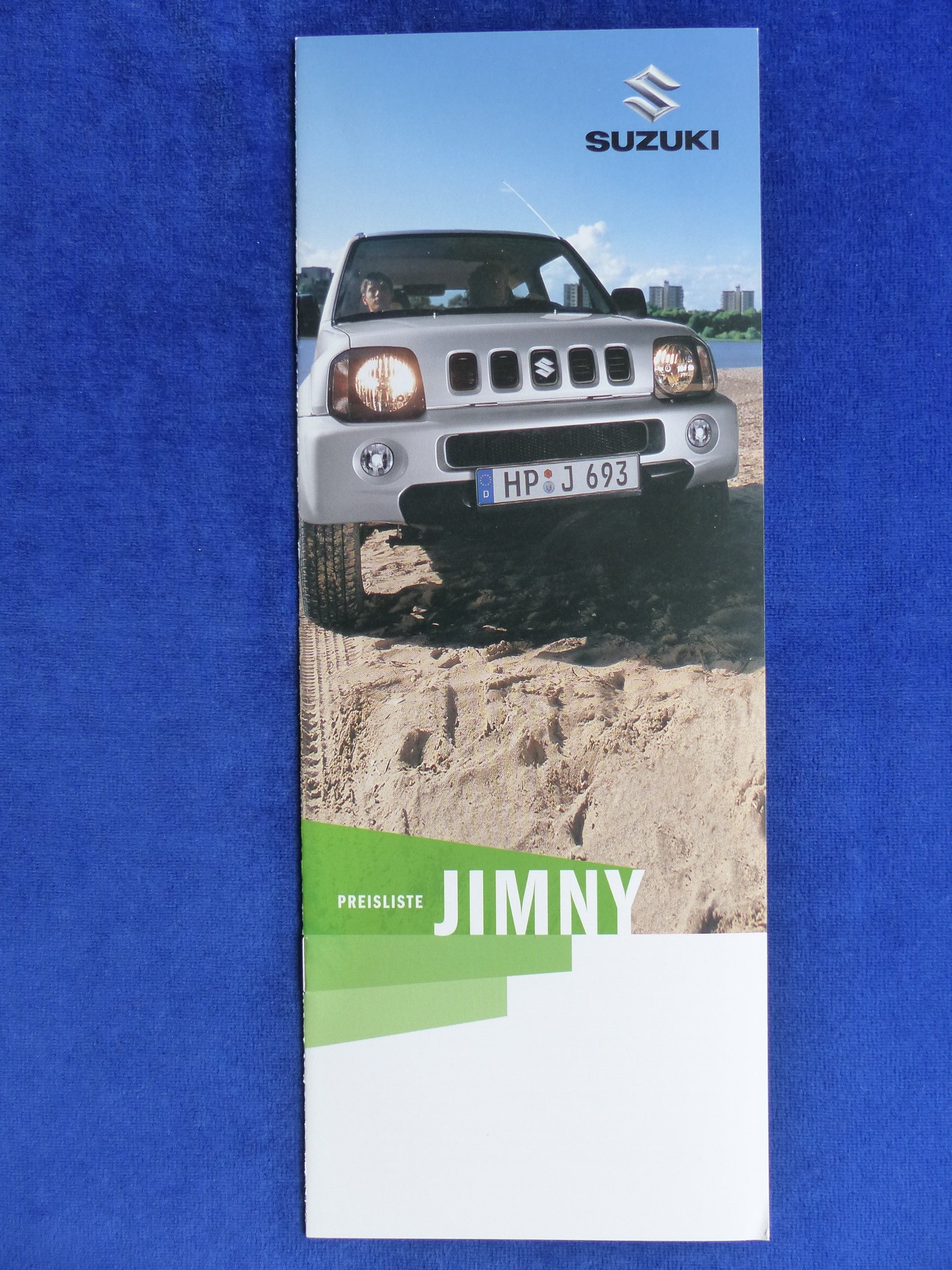 Suzuki Jimny - Preisliste - Prospekt Brochure 03.2005 – car-brochure