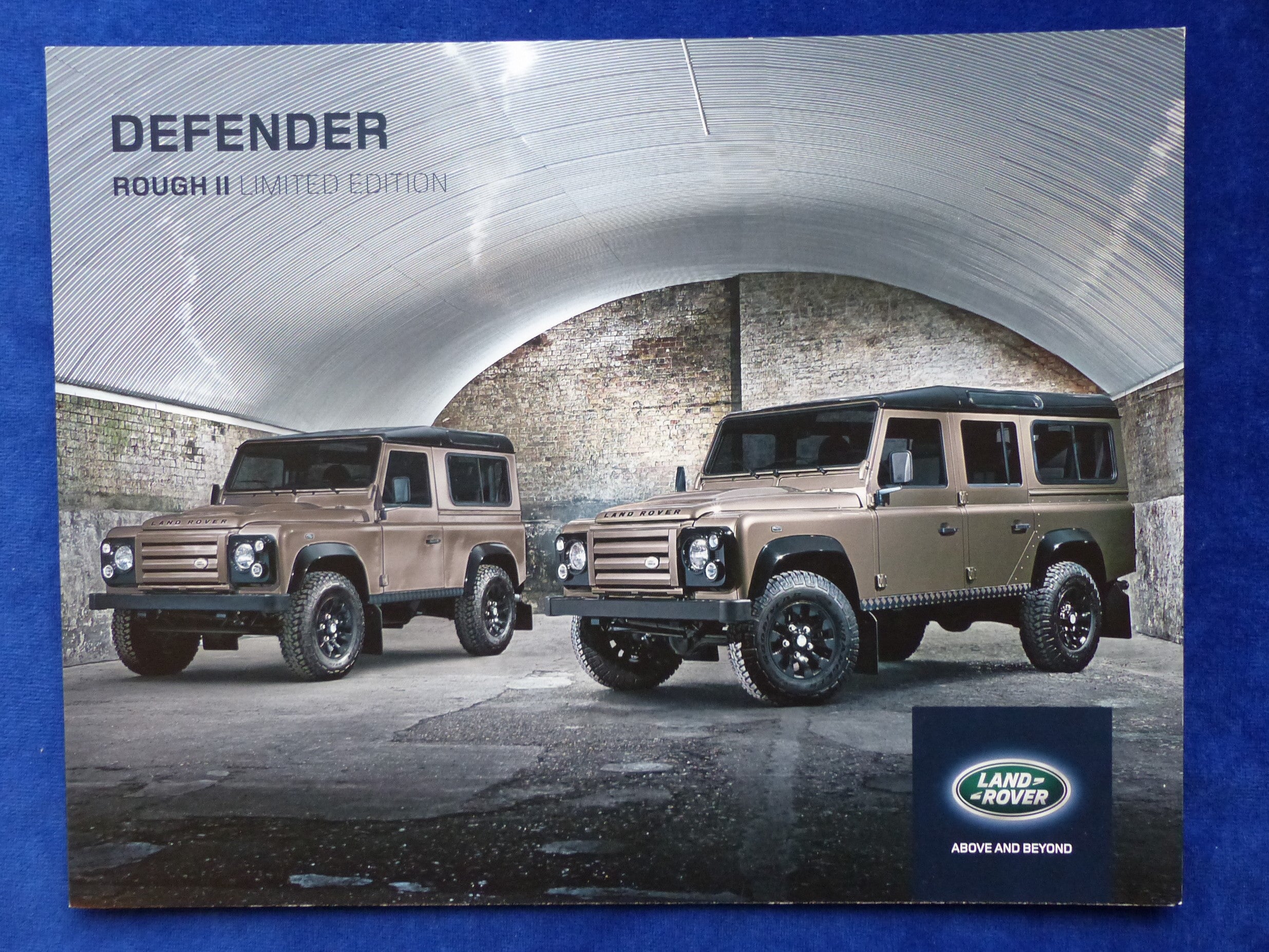 Land Rover Defender Rough II - Limited 1 of 150 - Prospekt Brochure 04 ...